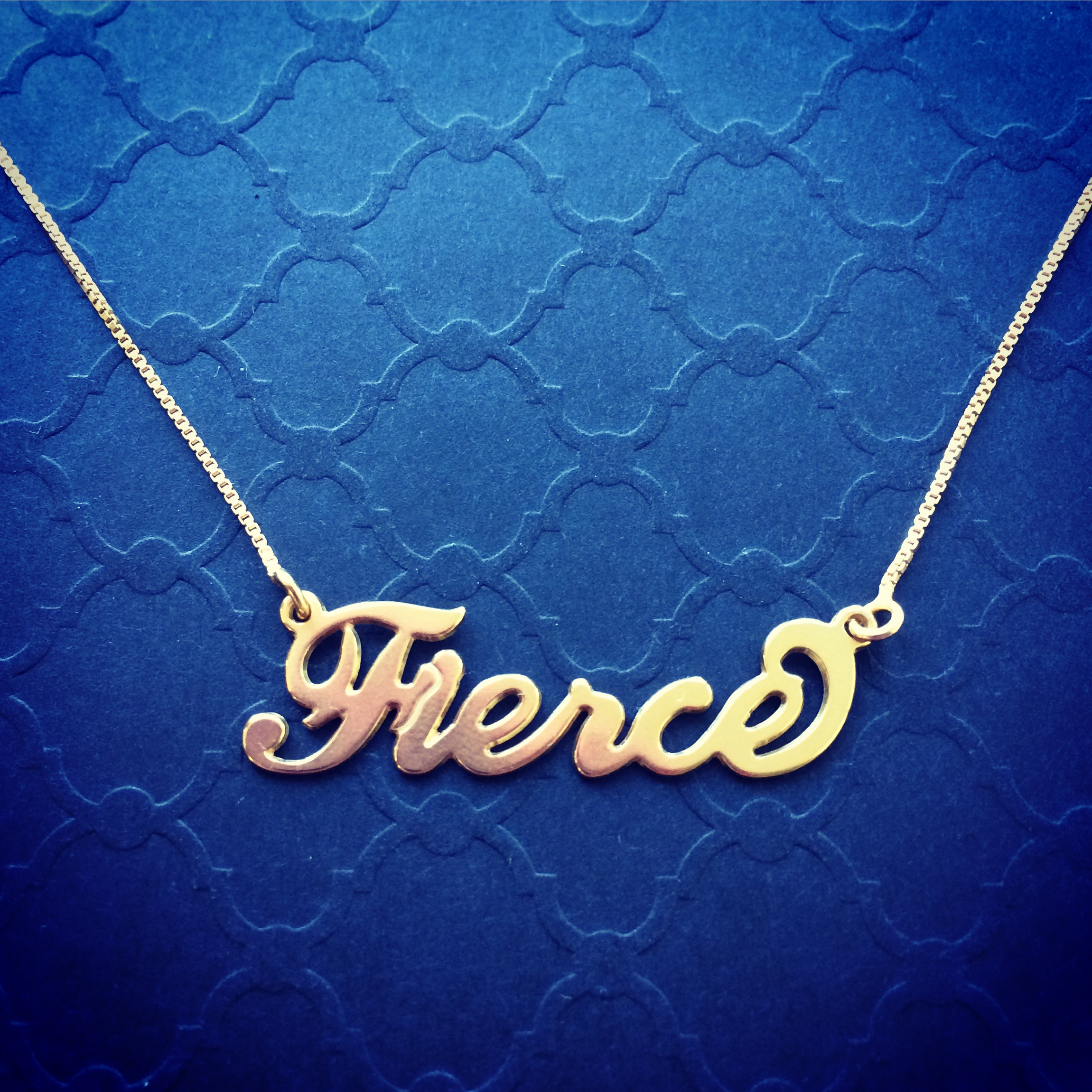 My Name Necklace Gold Carrie Necklace Lil Luxuries Boutique Online