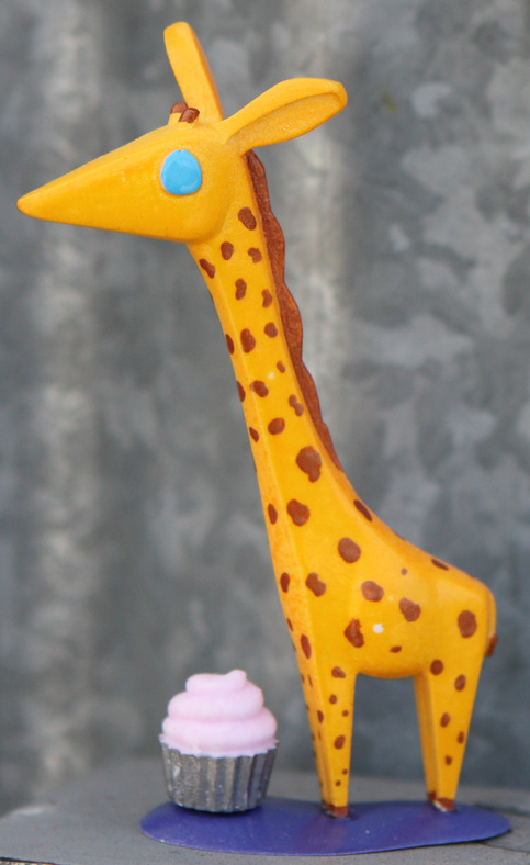 Yellow Giraffe with spots on Storenvy