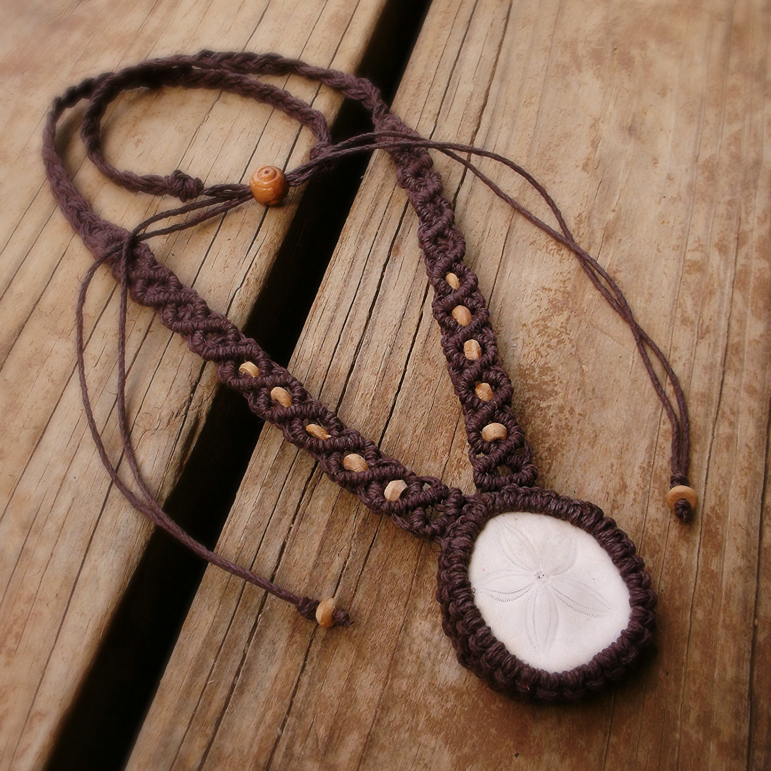 Macrame Hemp Necklace 2025 www.nscottrobinson