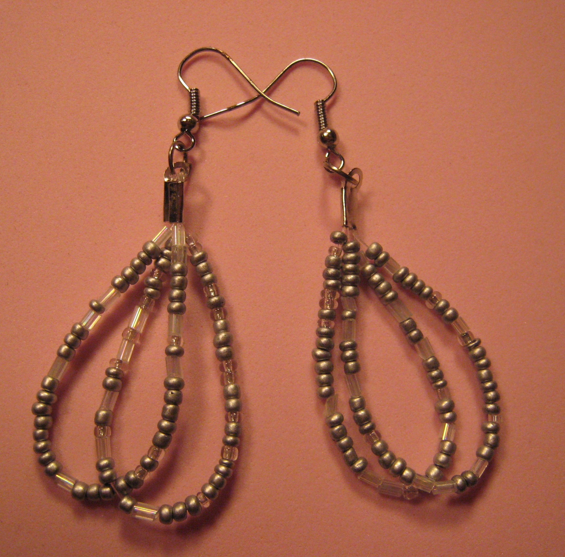 Seed Bead Loop Earrings on Storenvy