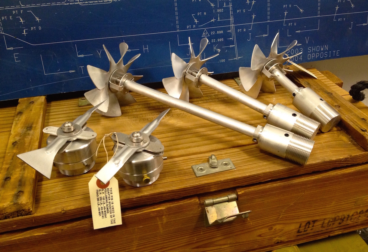 War Relic Replicas | WW2 Nose & Tail Fuse Set | Online Store Powered by ...