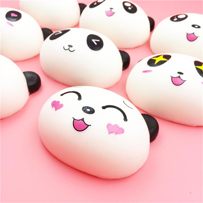 Panda Head Bun Squishyfun Squishies · Kawaii Squishy Shop · Online ...