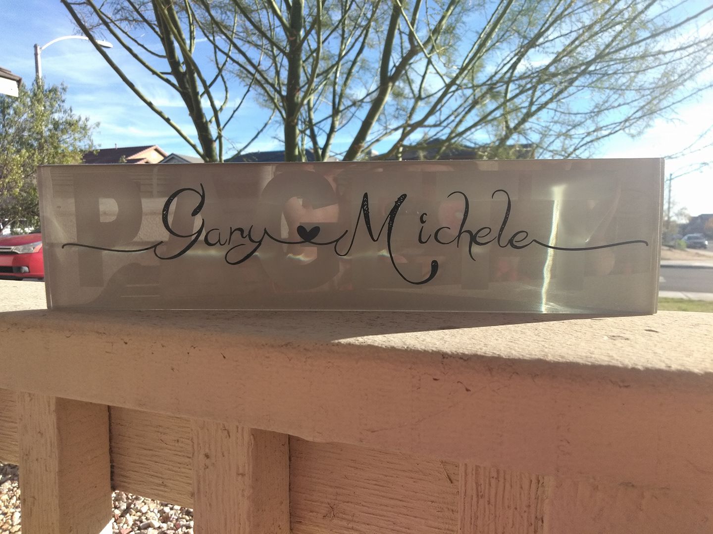 Personalized Name Tiles
