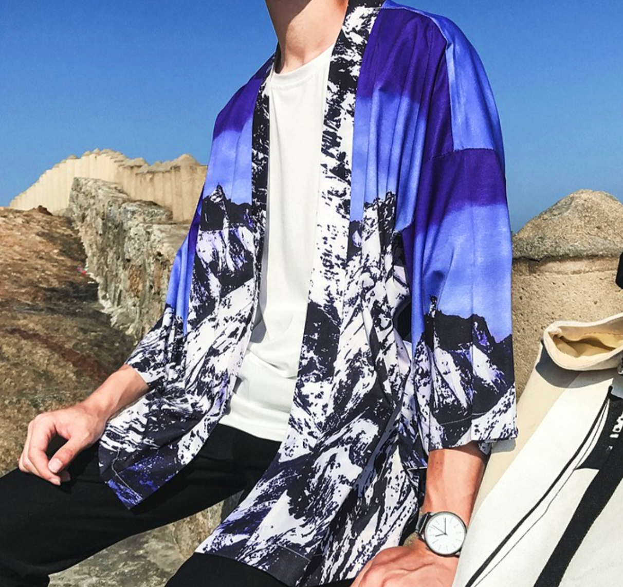 Free Shipping-JAPANESE ICE BREG KIMONO JACKET on Storenvy