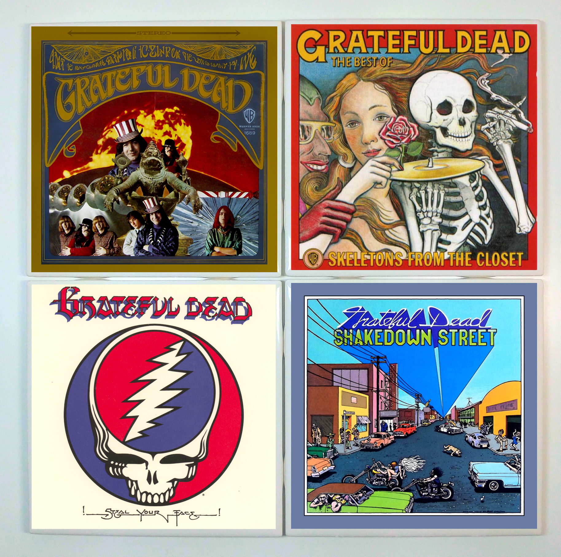Grateful Dead Original Record Album Cover Art Cigar By