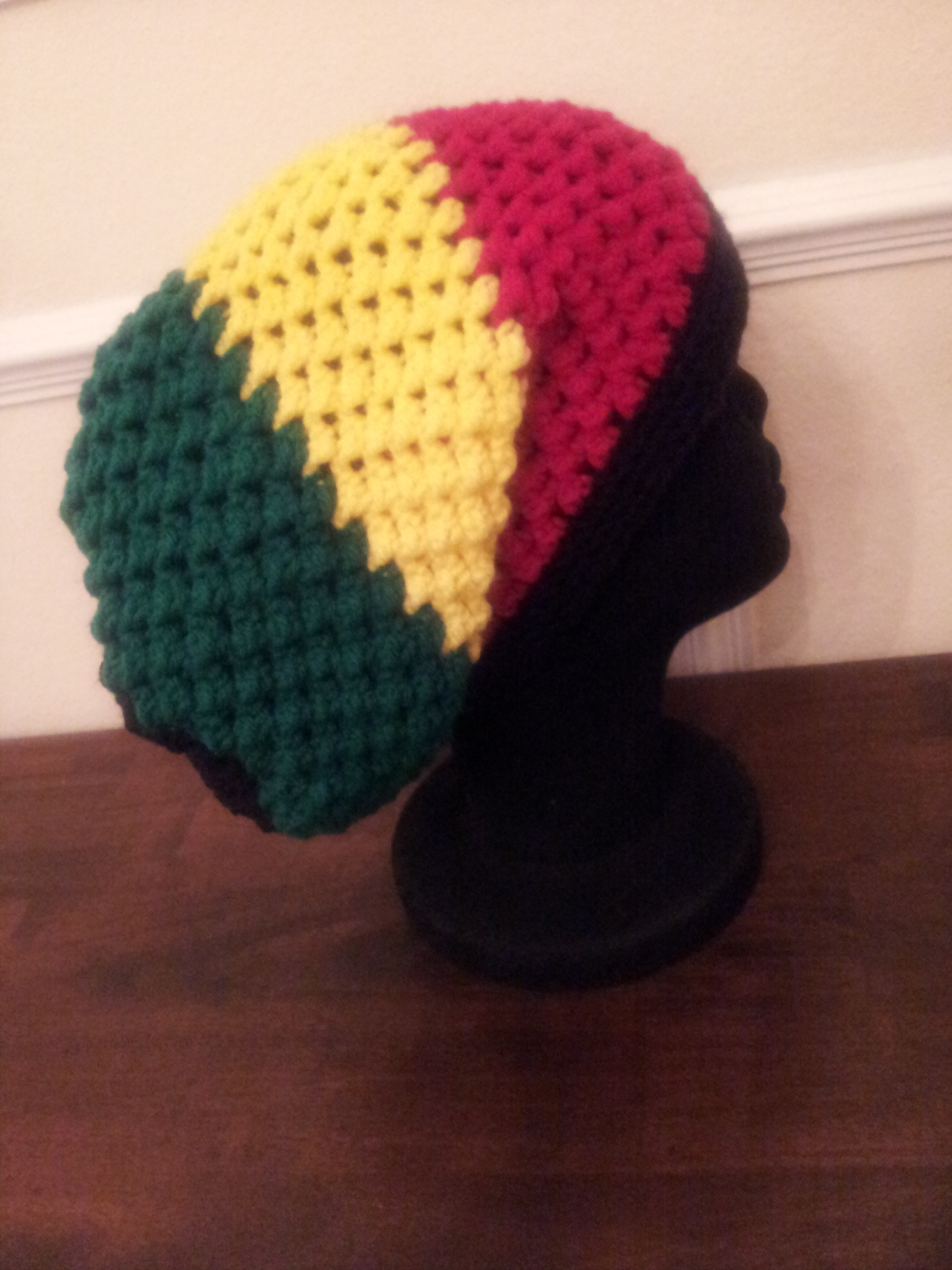Rasta Style Slouchy Hat on Storenvy